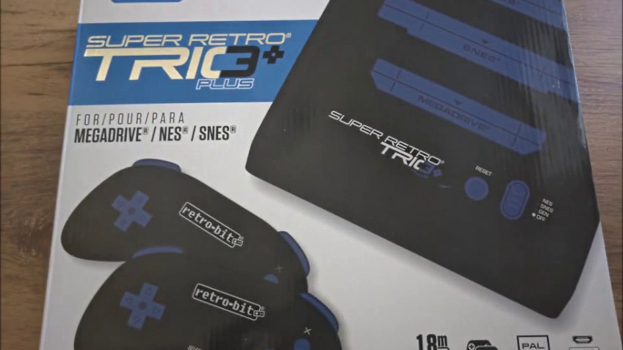UnboxingTime: 682. Super Retro Trio Plus - YouTube