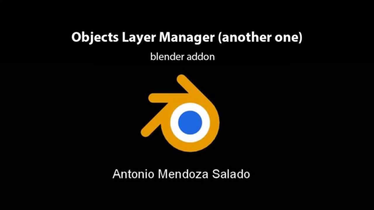 blender Addon - Objects Library Manager - YouTube