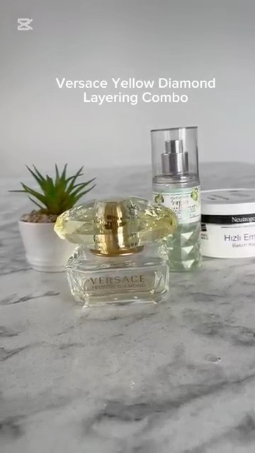 Versace Yellow Diamond Layering Combo#versace#versaceyellowdiamond# ...