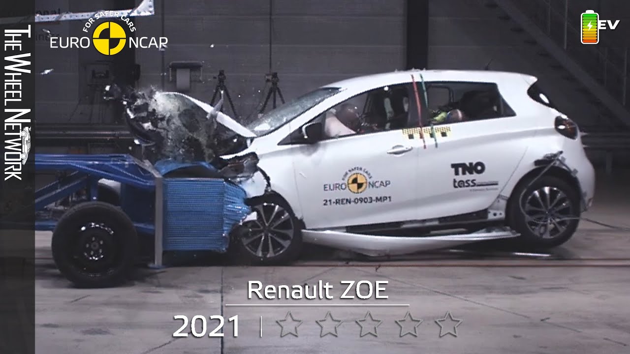 Renault Zoe Safety Tests Euro NCAP | December 2021 Ratings - YouTube