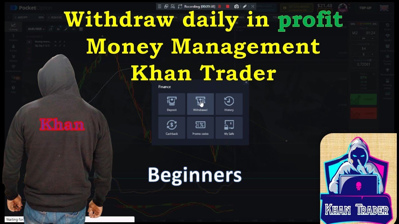 Earn and Withdraw daily with Money Management Khan Trader | Pocket Option | IQ Option - YouTube