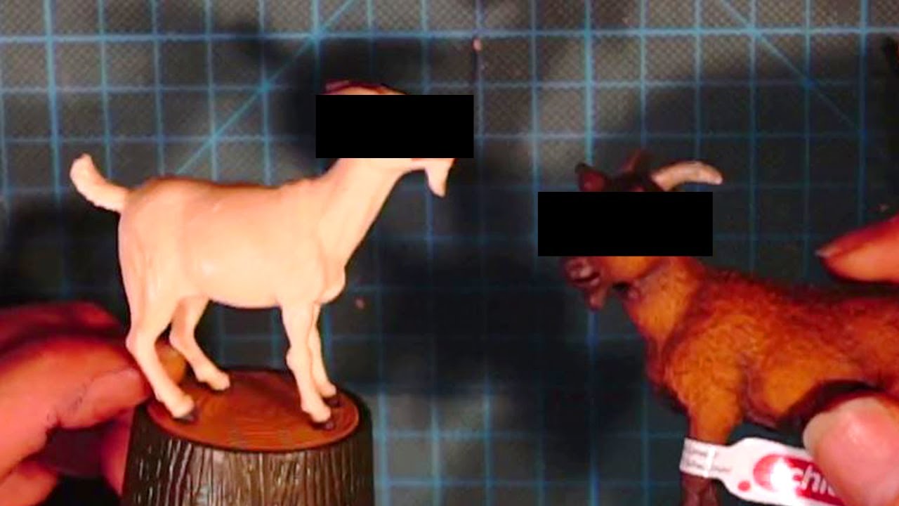 unboxing prudence the screaming health and safety goat - YouTube