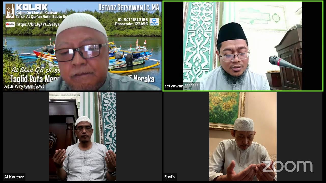 KOLAK 219 - QS 38:55-64 - Taqlid Buta Menyebabkan Permusuhan di Neraka ...