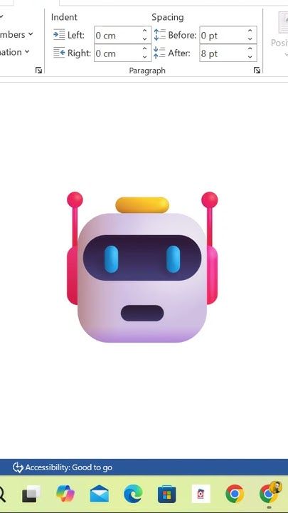 How to make a Robot in Ms-Word | Robot symbol in Word 🤖🤖 #msword # ...