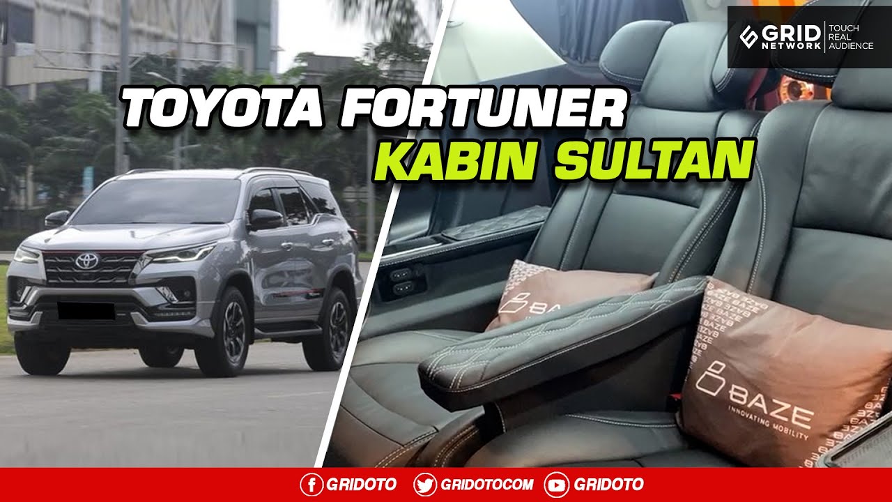 Bikin Interior Toyota Fortuner, Innova, Pajero Jadi Mewah Ala Vip ...