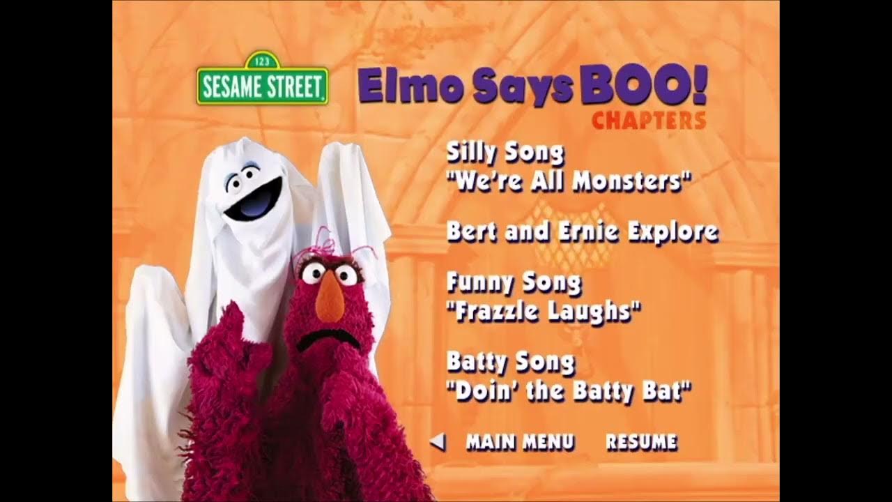 Sesame Street: Elmo Says BOO! (2002) DVD Chapter Menu #2 - YouTube