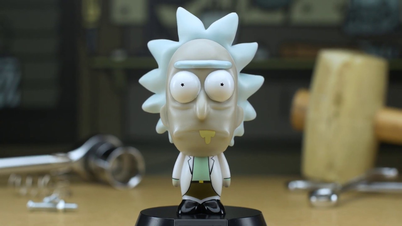 Mini Rick luminoso - DottorGadget - YouTube