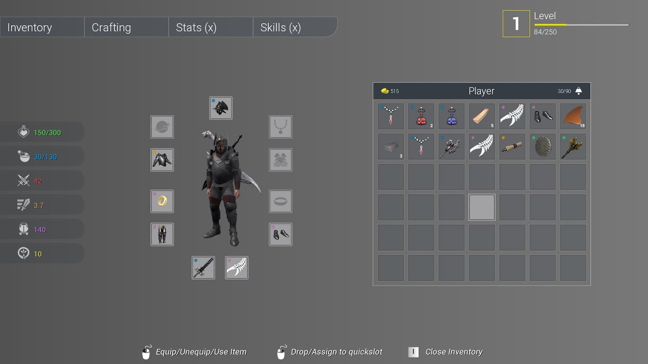 RPG Tutorial 8.1 Create equipment Slots (Unreal Engine 5) - YouTube