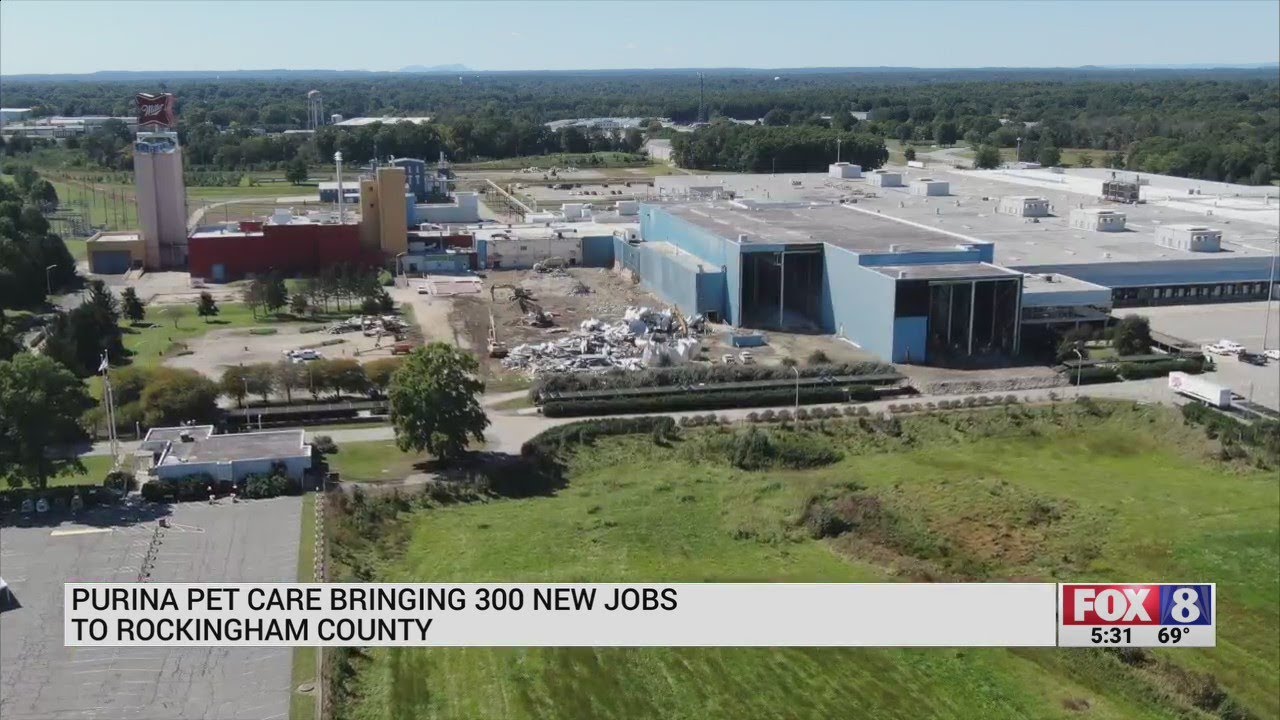 Nestlé Purina PetCare will create 300 jobs in Rockingham County - YouTube