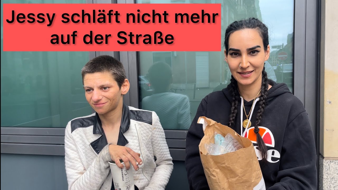 Jessy war lange Zeit weg, sie hat jetzt endlich eine Unterkunft, wo sie ...