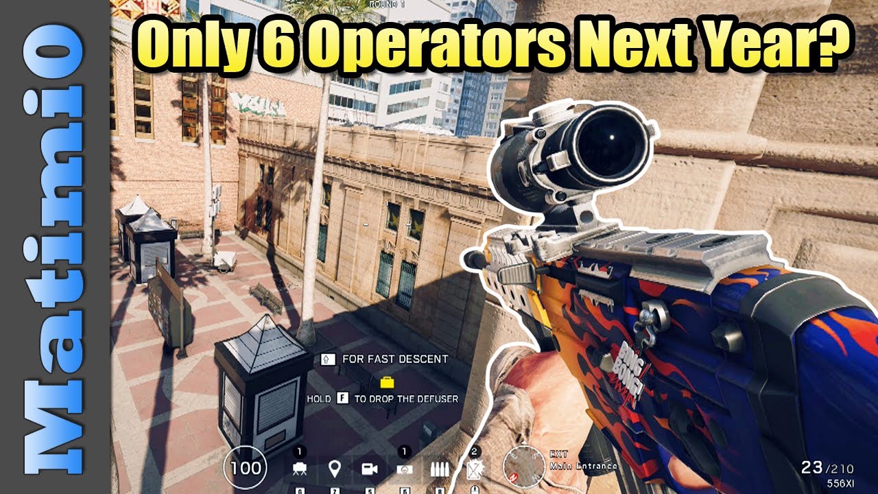 Only 6 New Operators Coming Next Year? - Rainbow Six Siege - YouTube
