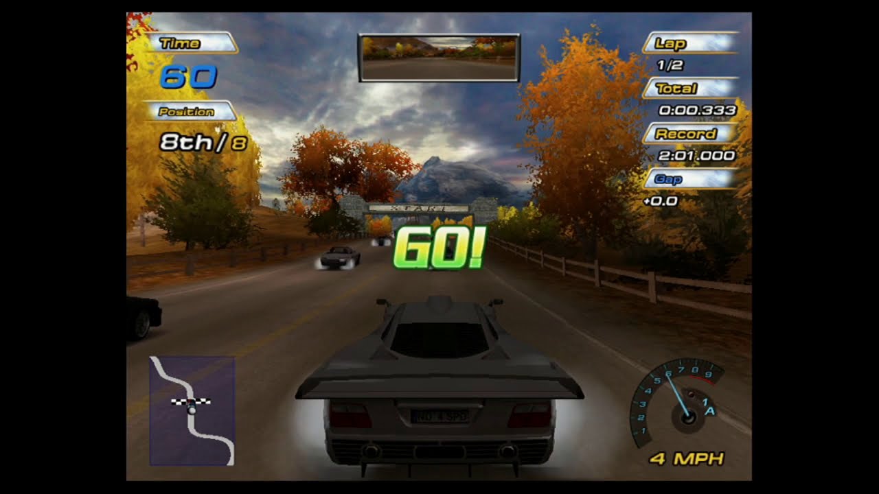 Need for Speed GT Arcade Capture - Alpine Trail - YouTube