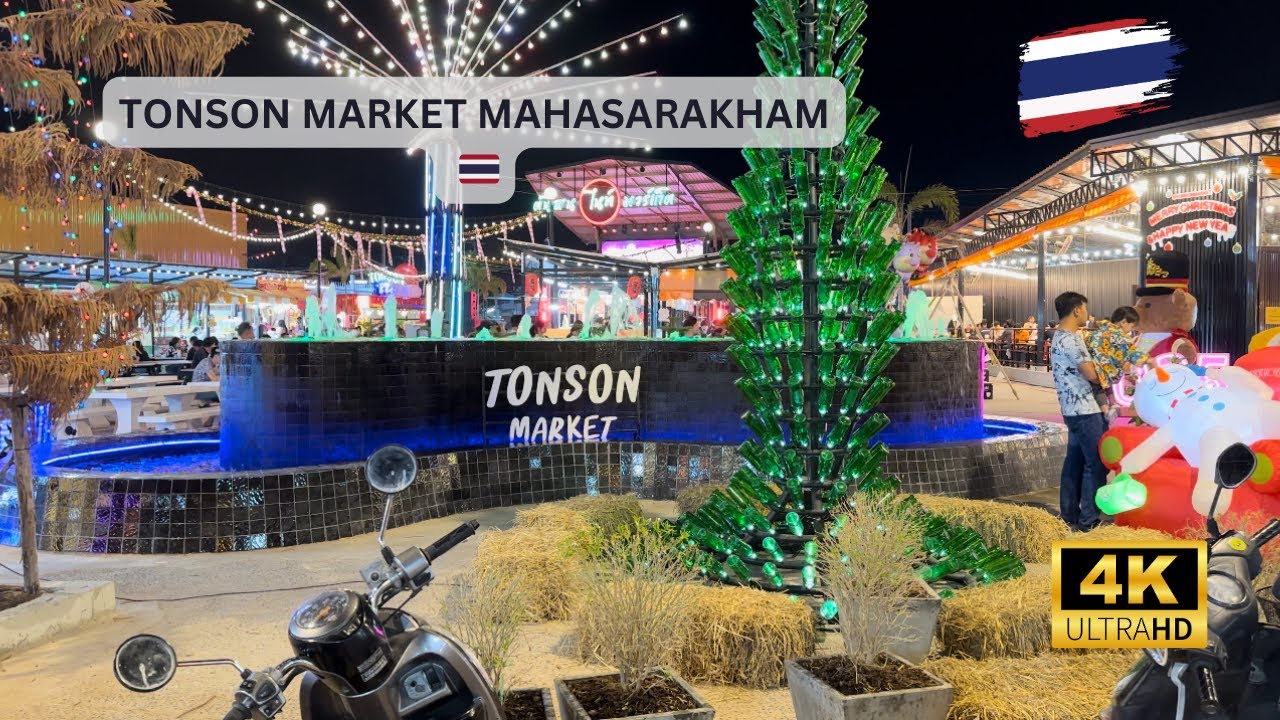 Tonson Market Mahasarakham 🇹🇭 - YouTube