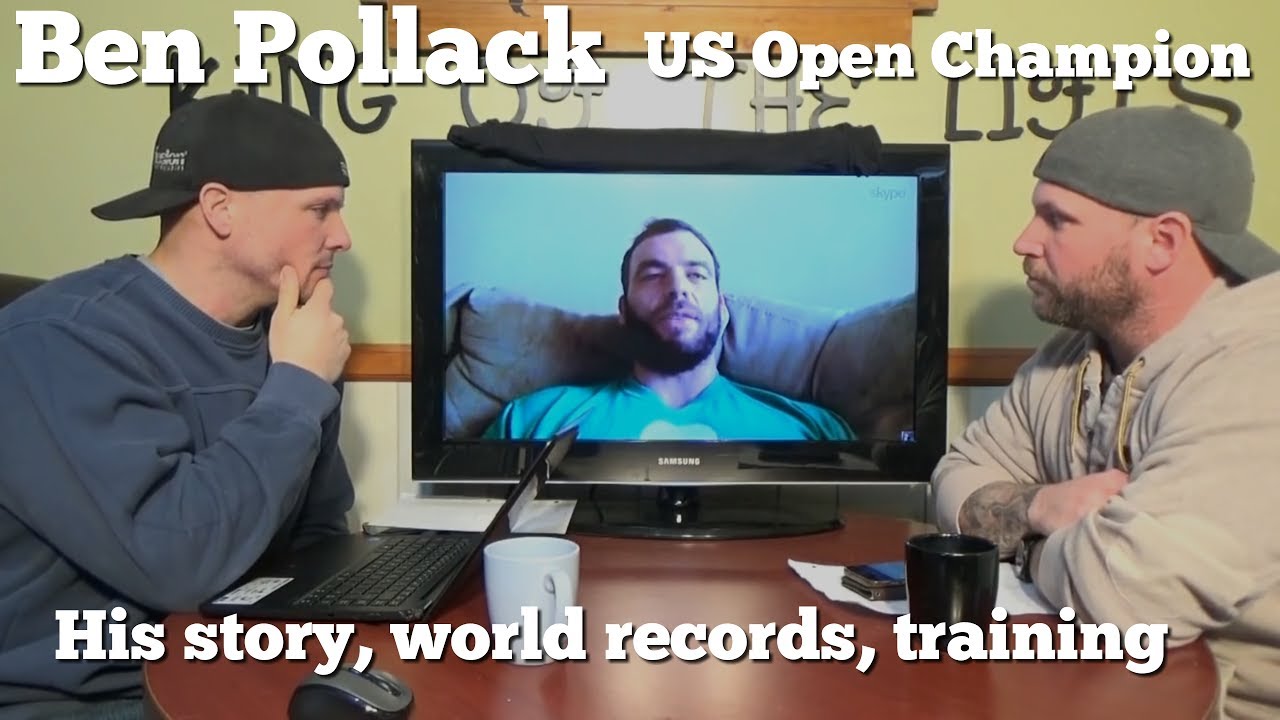 Ben Pollack, 800 lbs deadlifter, on training and mental prep - YouTube