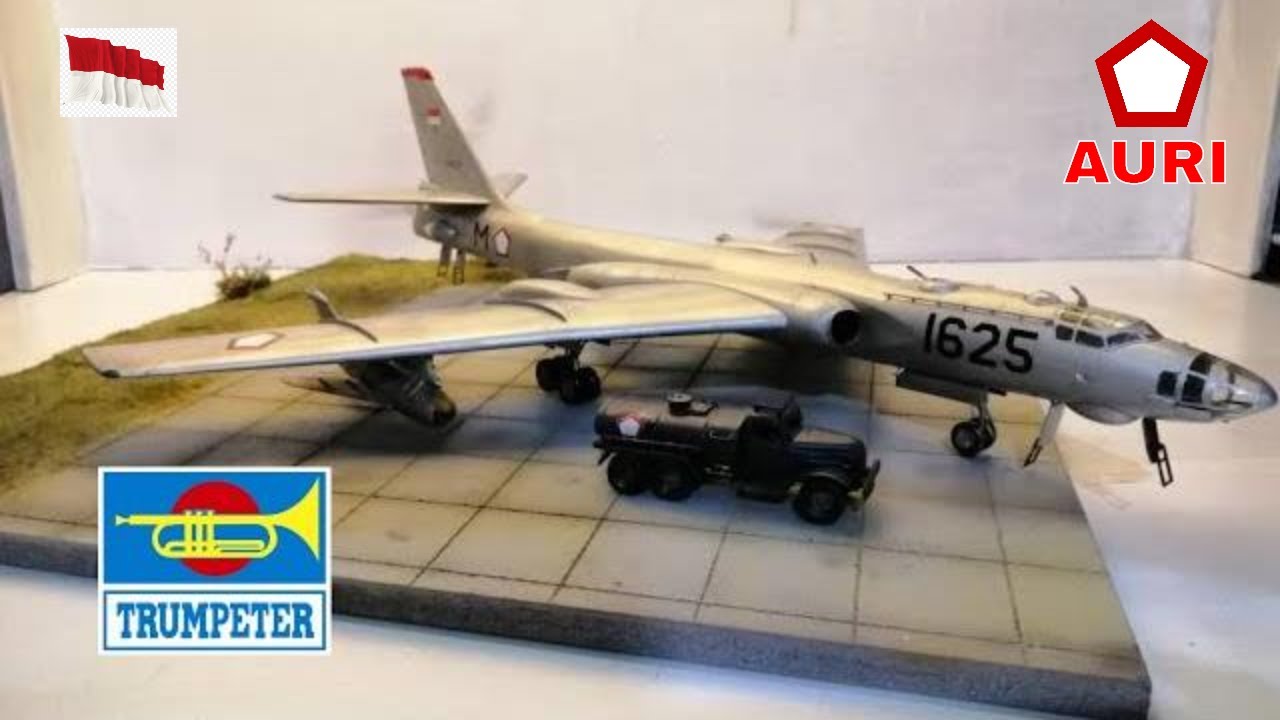 Trumpeter Tupolev Tu-16K 26 Badger G Tupolev skala 1/72 (foto hasil ...