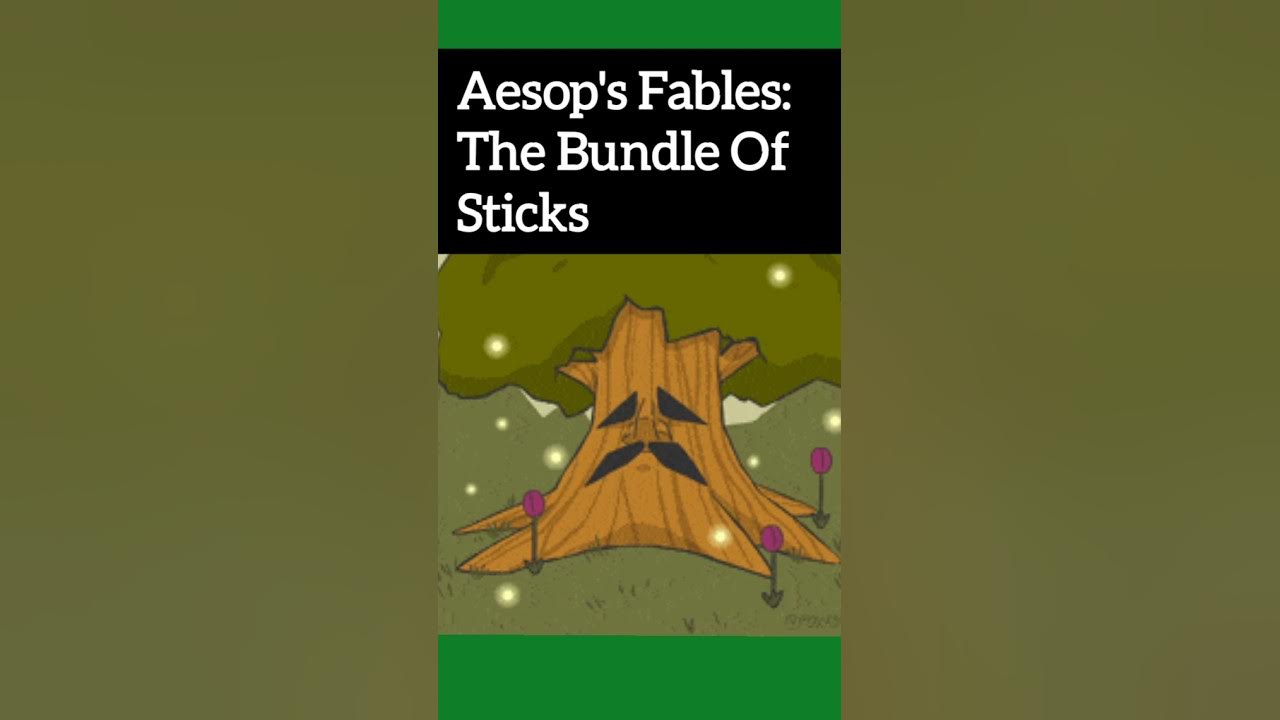 The Bundle Of Sticks #aesop #fables #story #english #moralstories # ...