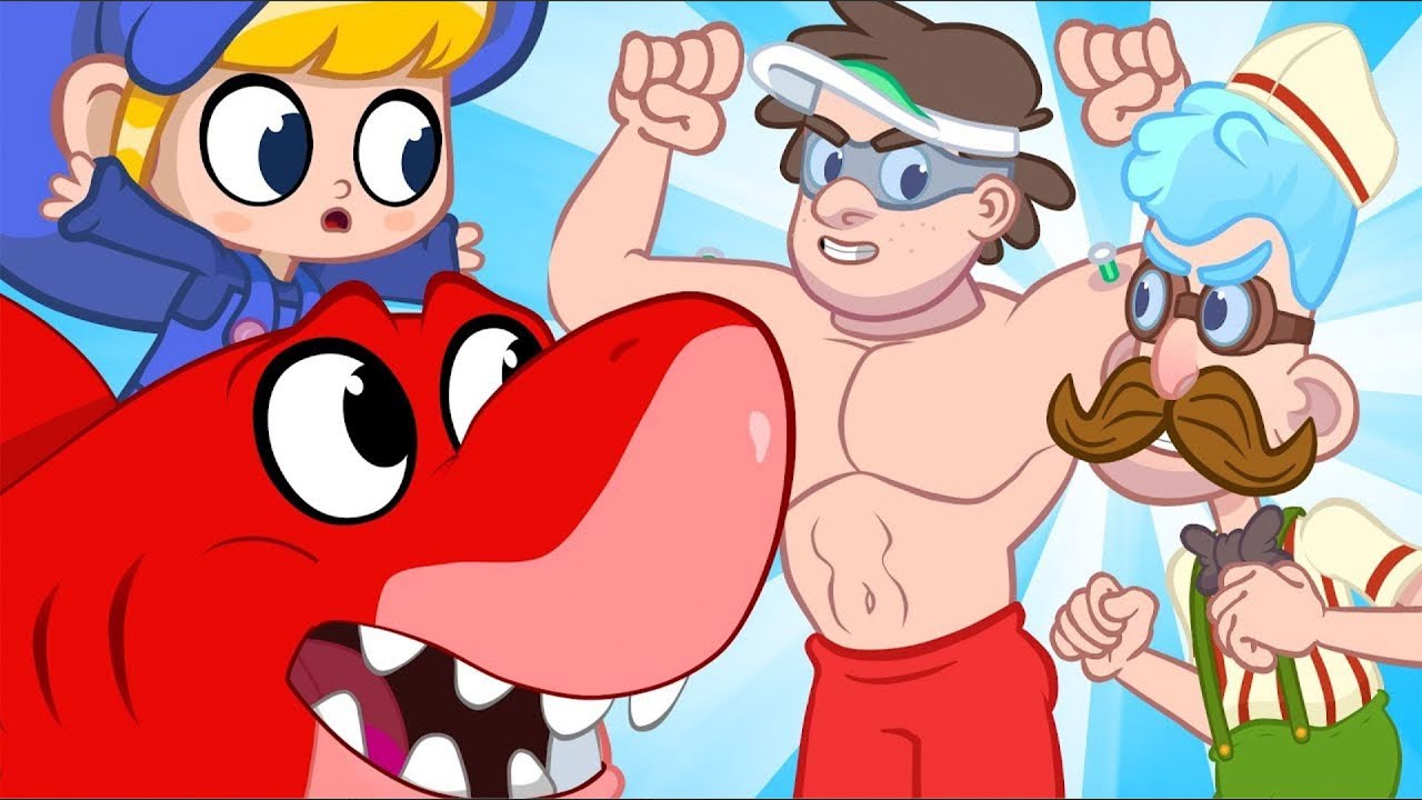 The Bandits at The BEACH + More Morphle Cartoons | My Red Shark ...