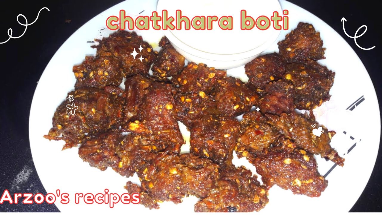 Beef chatkhara boti recipe by Arzoo's recipes/Eid special chatkhara ...