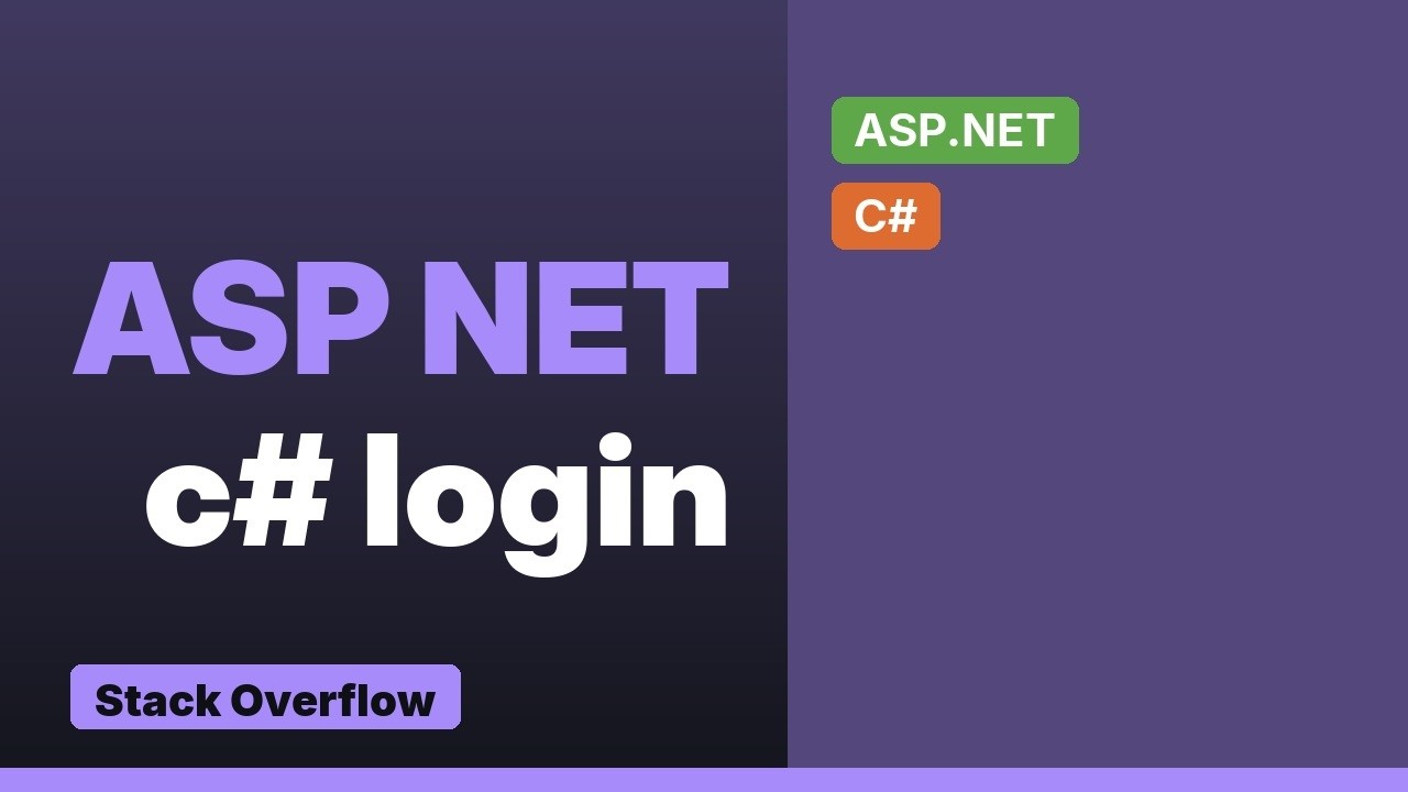 How to redirect login page to previous page in ASP.NET C#? - YouTube
