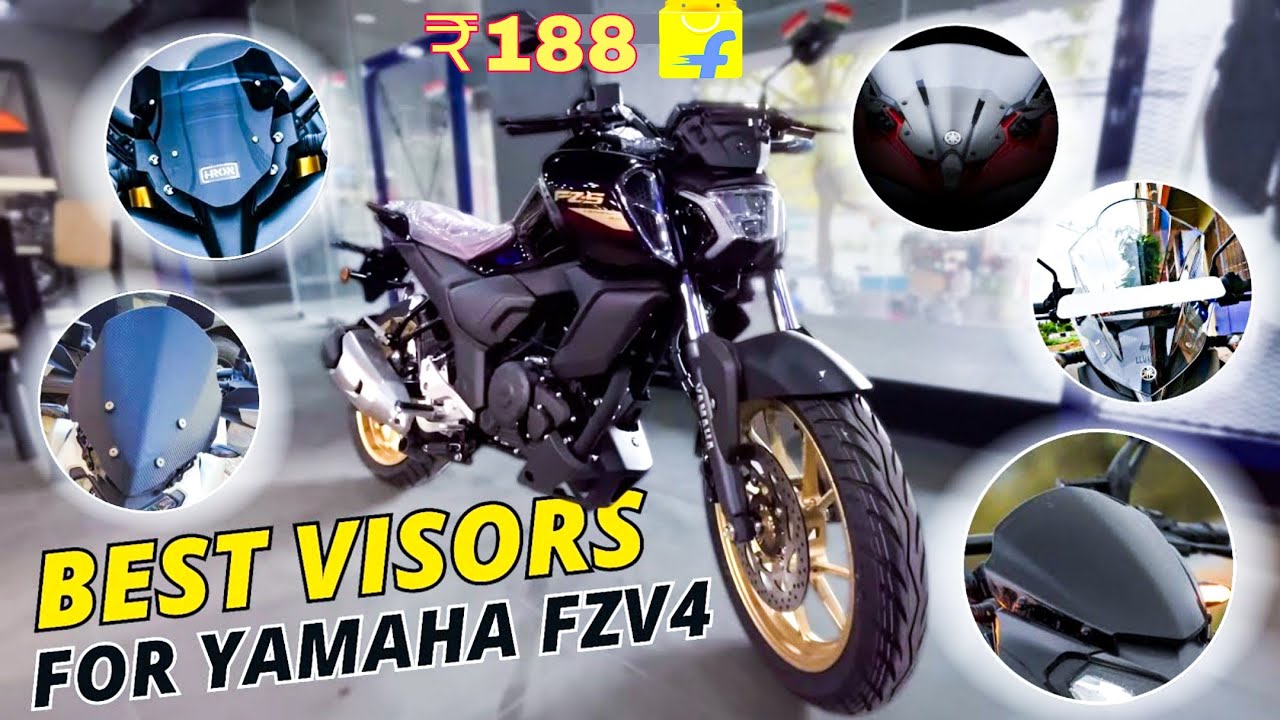 Yamaha FZS Modification Visor For / FZ-S v.2 / v.3/ v.4 Deluxe / Easy ...