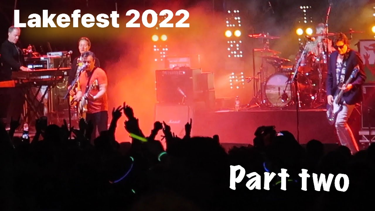 LAKEFEST FESTIVAL 2022 HIGHLIGHTS PT 2 , INC MANIC ST PREACHERS - YouTube