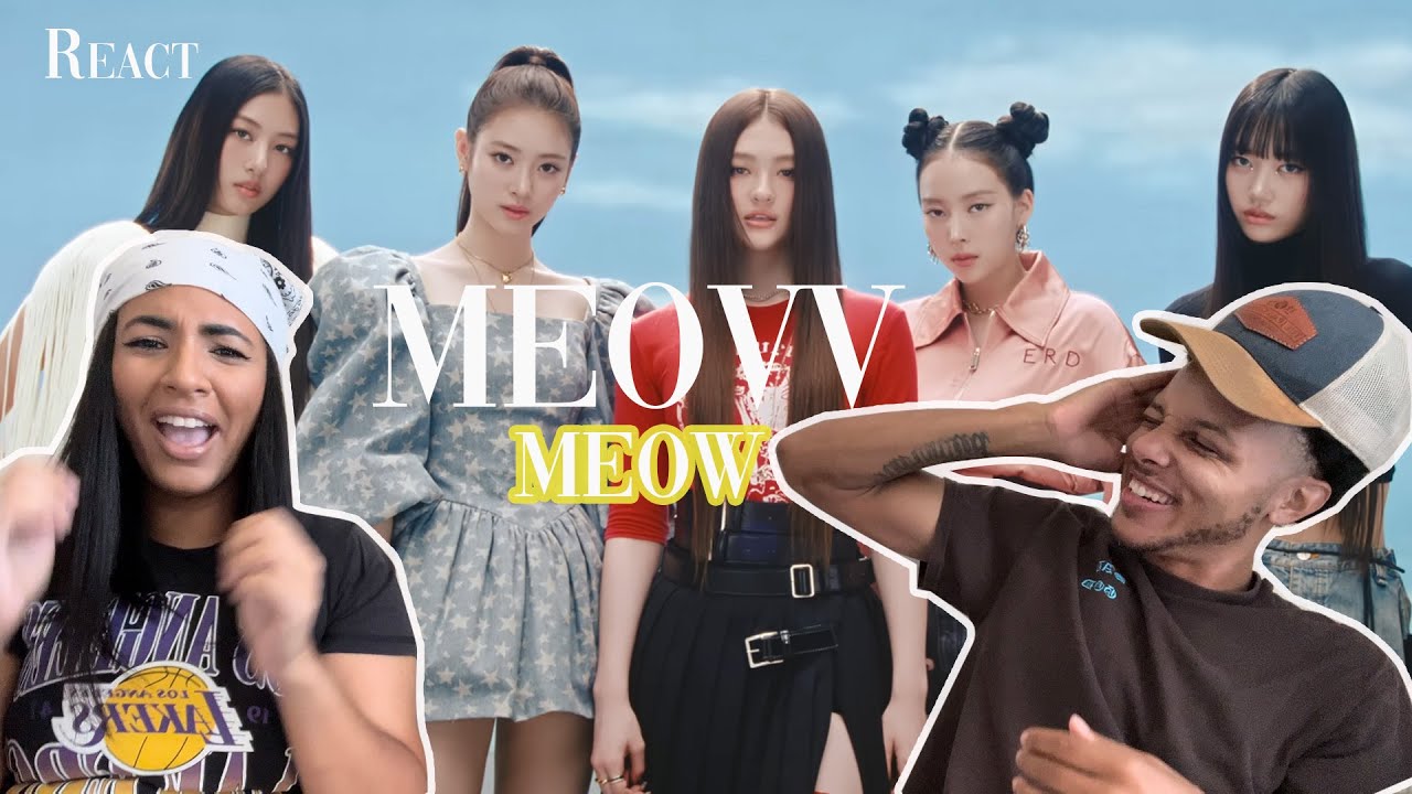 MEOVV - ‘MEOW’ M/V REACTION - YouTube