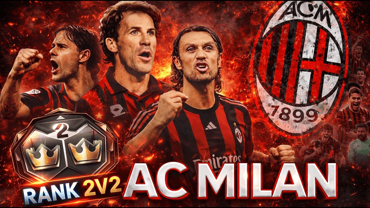 2V2 RANK FCO #1: SONG SINH MA QUÁI CÙNG AC MILAN - YouTube