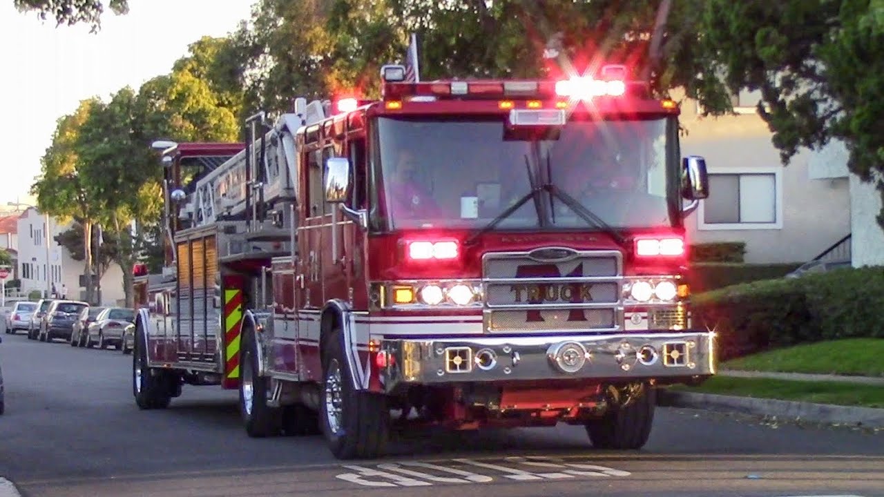 Alhambra Fire Dept. Truck 71 - YouTube