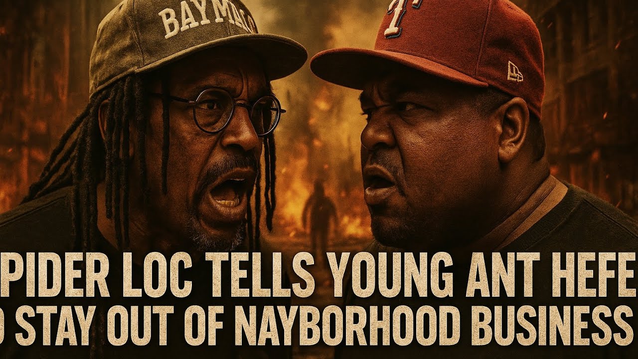 SPIDER LOC TELLS YOUNG ANT JEFE TO STAY OUT OF NAYBORHOOD BUSINESS ...