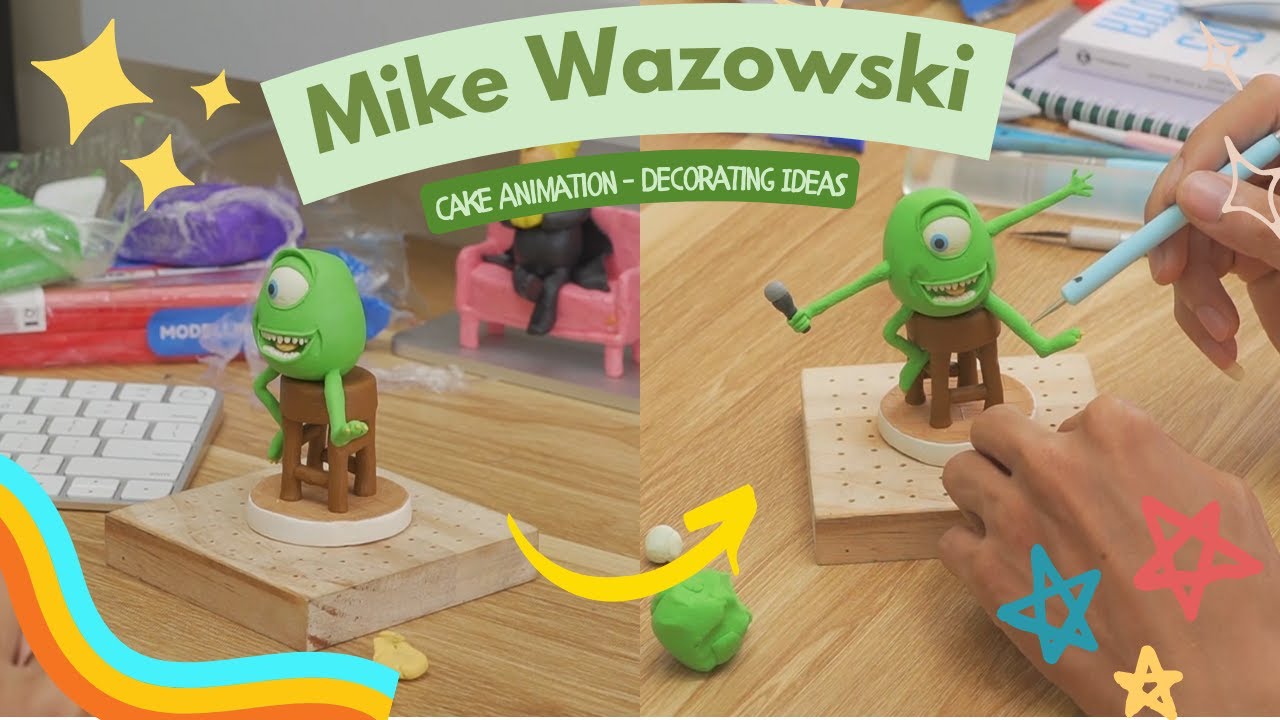 How to make Mike Wazowski Monter with sharp teeth!!! Enjoy your time ...