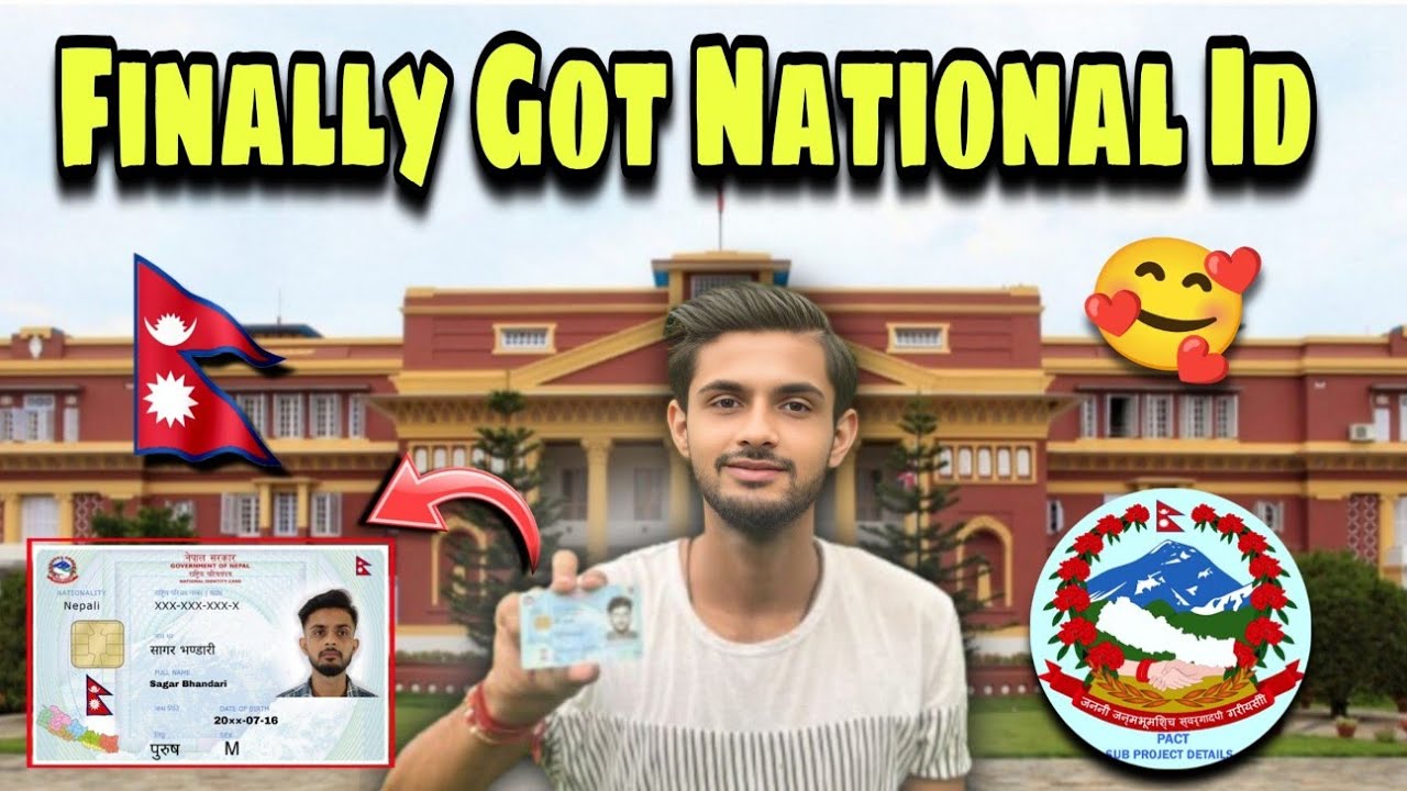 Finally Got My National ID Card 🤗 बल्ल राष्ट्रिय परिचयपत्र पाइयो ...