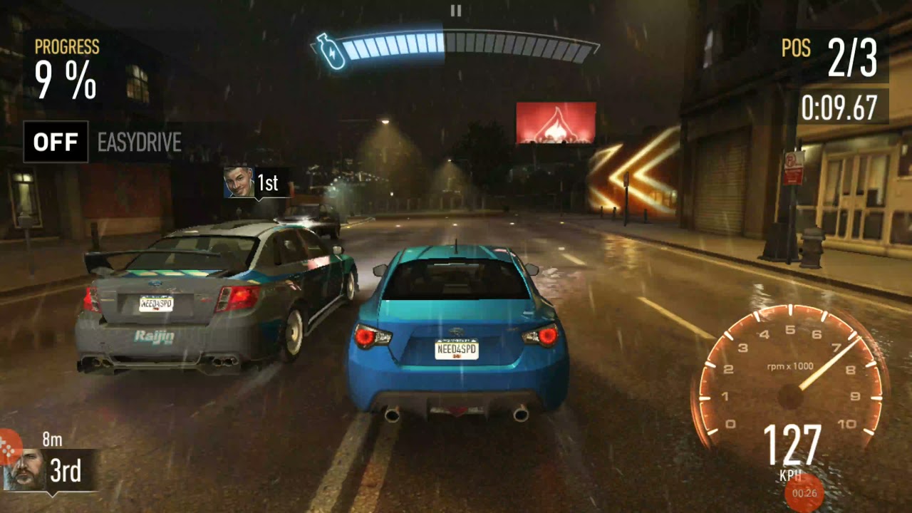 Car Race win Need for speed - YouTube