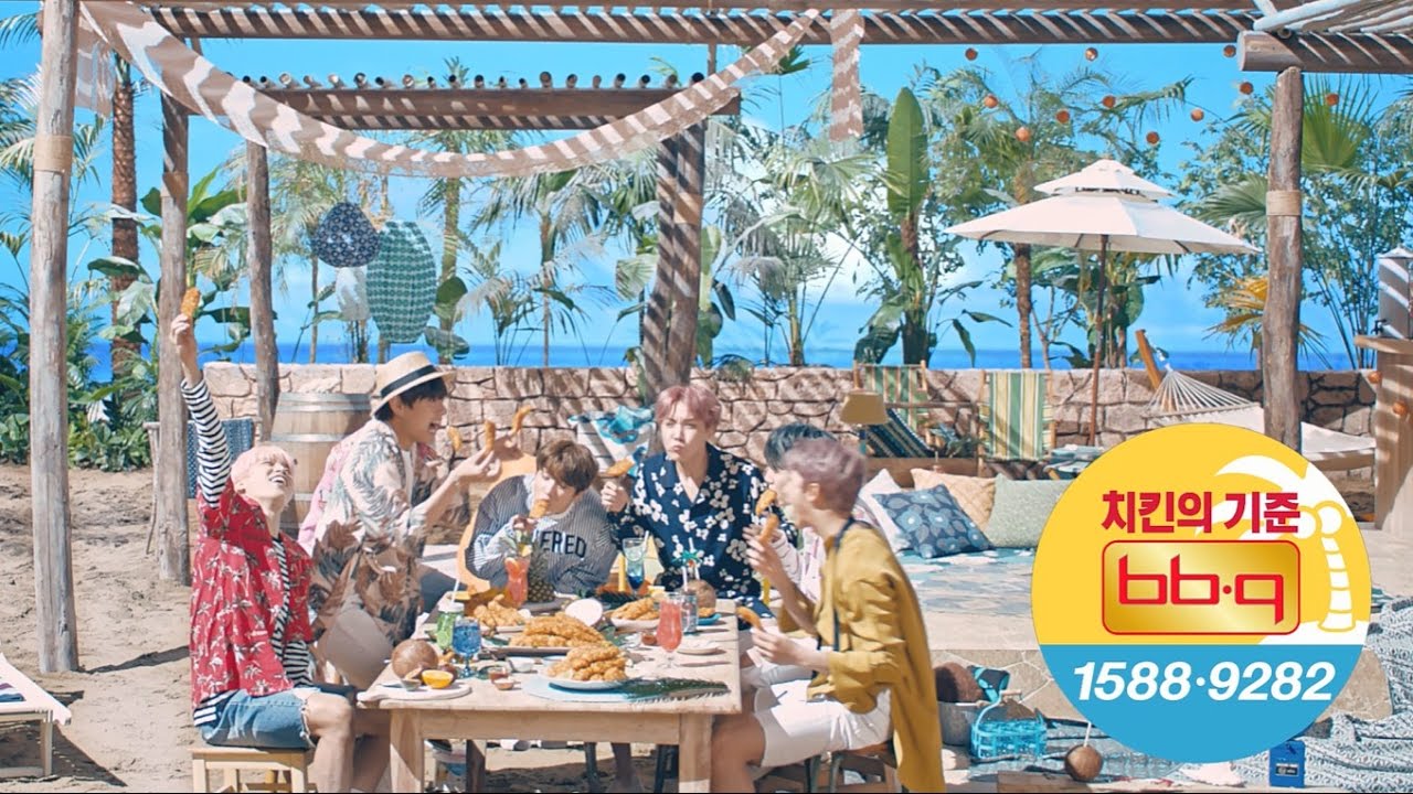 BBQ TVCF(40s) 방탄소년단 - 꼬꼬넛치킨 (Song. BTS) - YouTube