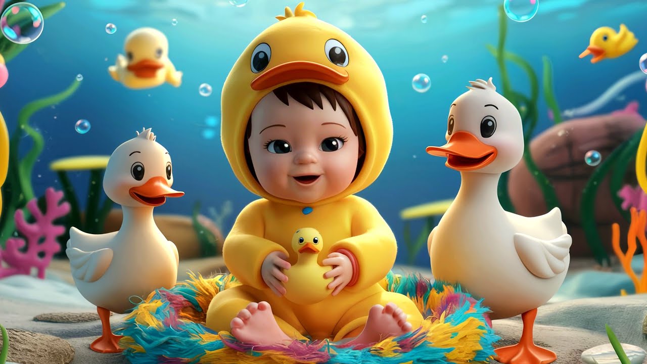 Color Balls Song! | 🦆 Baby Duck Doo Doo | New Baby Duck Rhyme | English ...