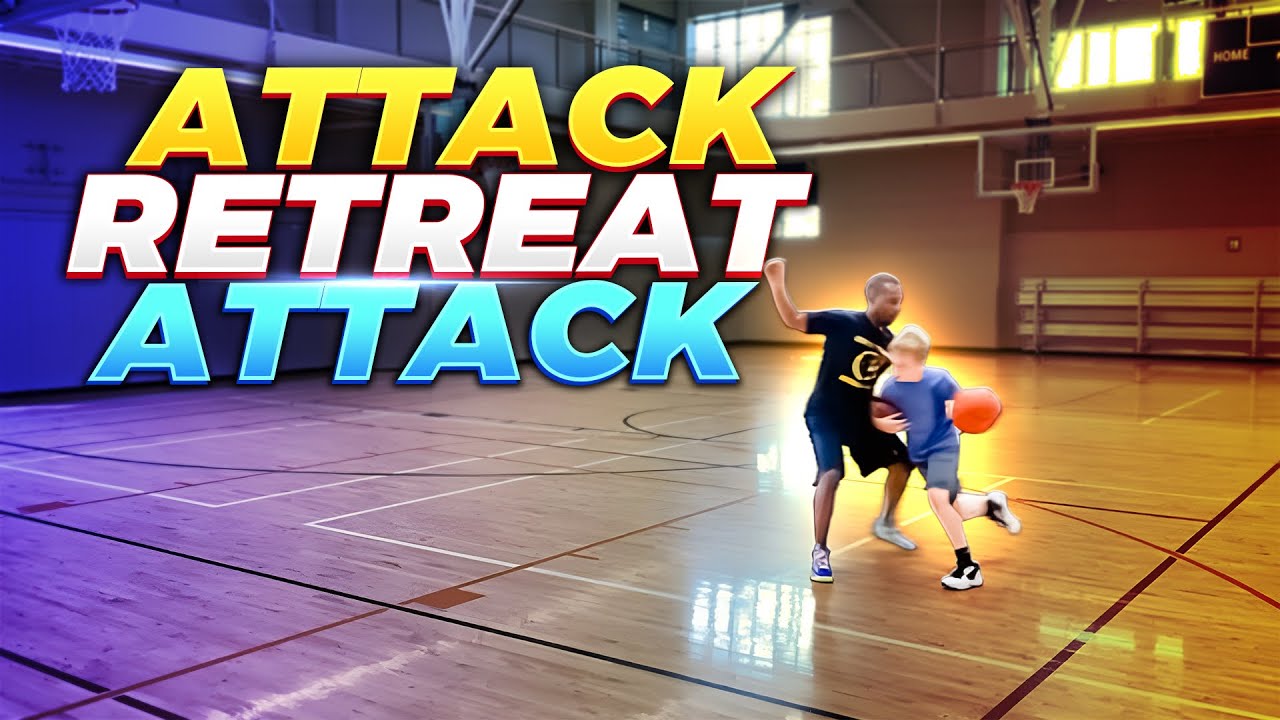 ATTACK RETREAT ATTACK. The importance of keeping your dribble. - YouTube