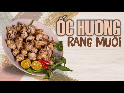 Cách Làm Ốc Hương Rang Muối Ngon Mê Mệt | Hướng Nghiệp Á Âu