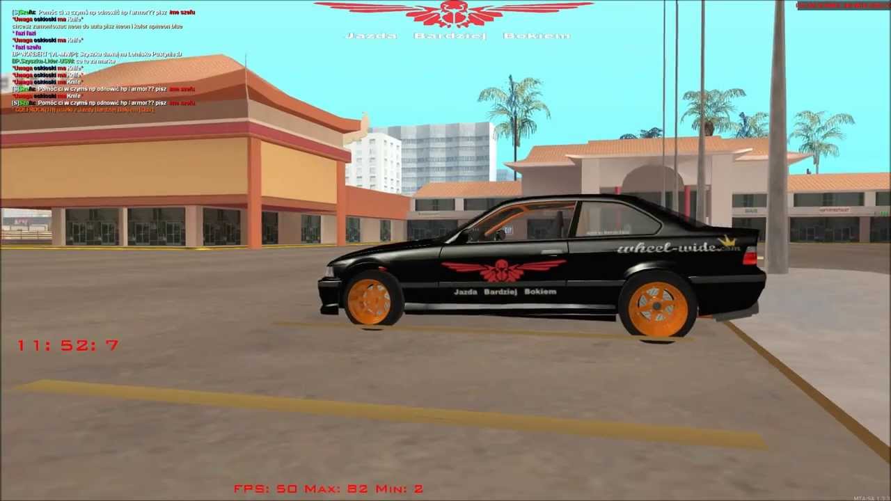 MTA - Polski Server JBB - BMW e36 MUSK HD 1080p - YouTube