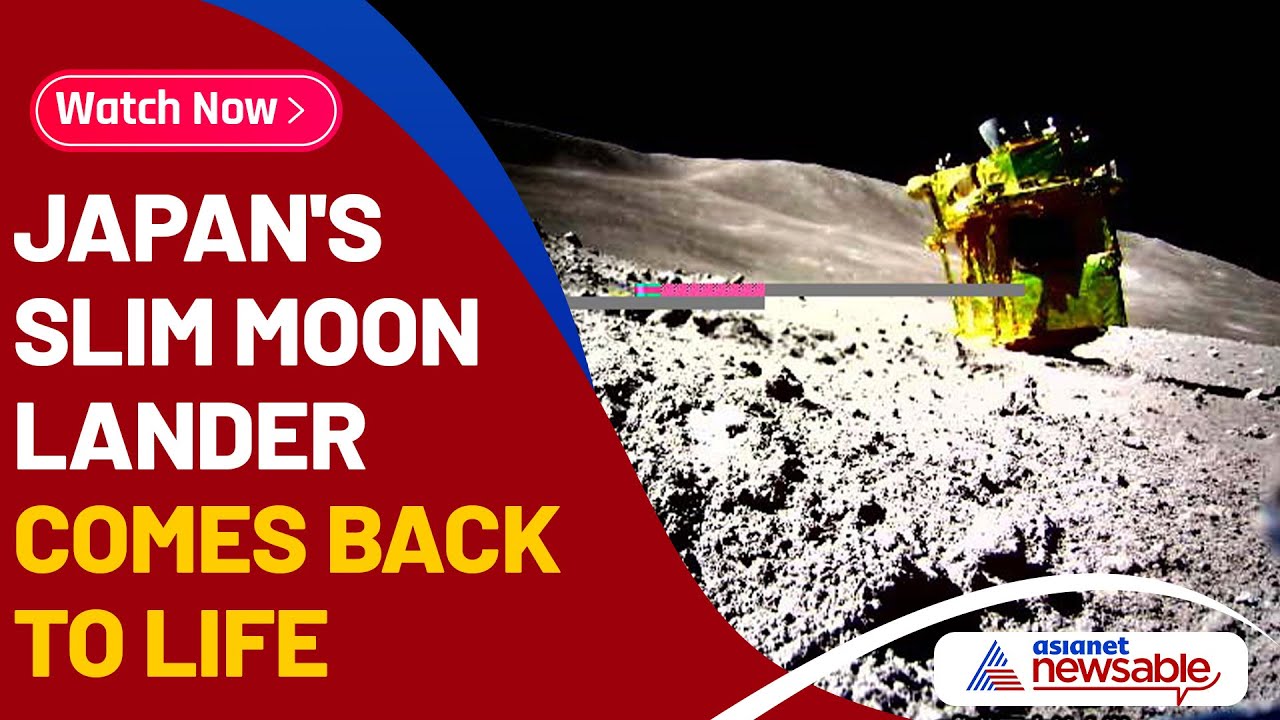 Japan's SLIM moon lander comes back to life after 2-week lunar night ...