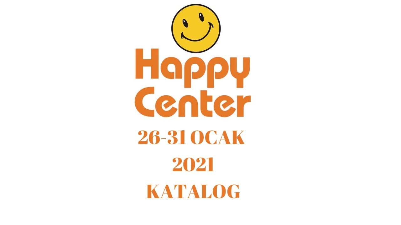 HAPPY CENTER İNDİRİM KATALOĞU (26-31 Ocak 2021 Happy Center Market ...