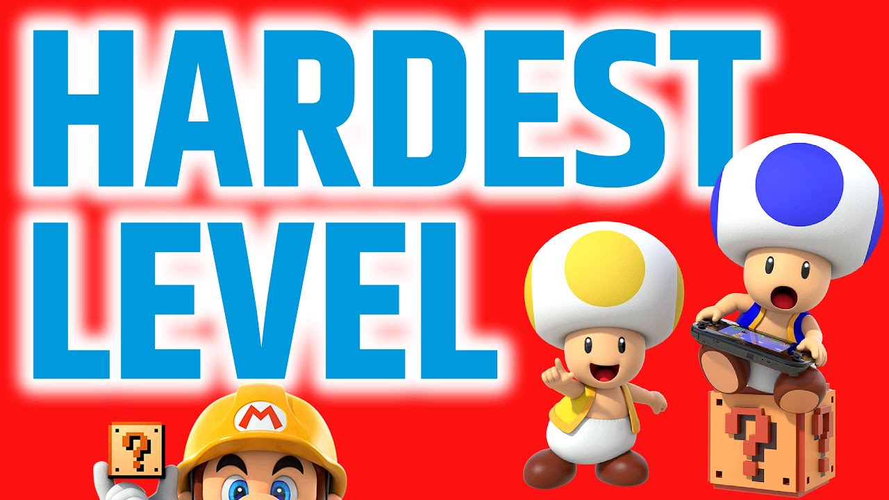 Super Mario Maker Hardest Level - 99.6% Fail This Course - YouTube