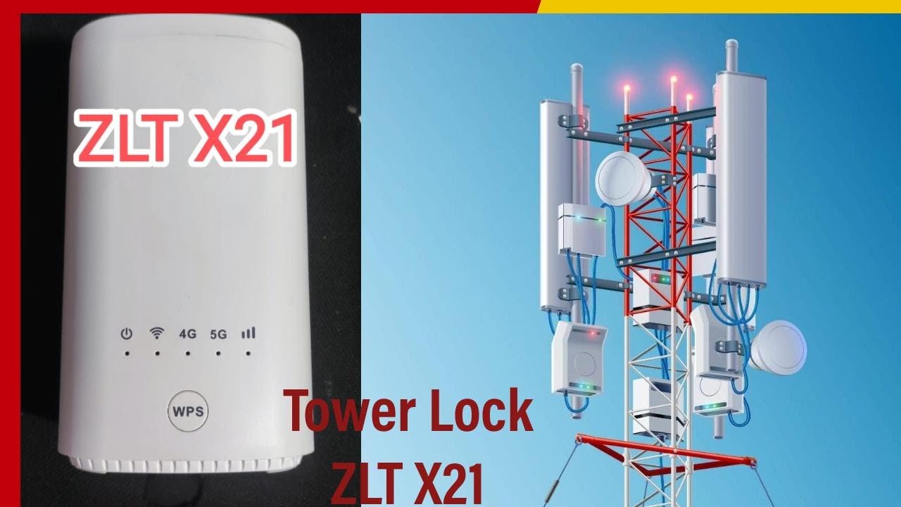 ZLT X21 Router PCI / Tower Lock For Best Speed 4G internet | Explained ...