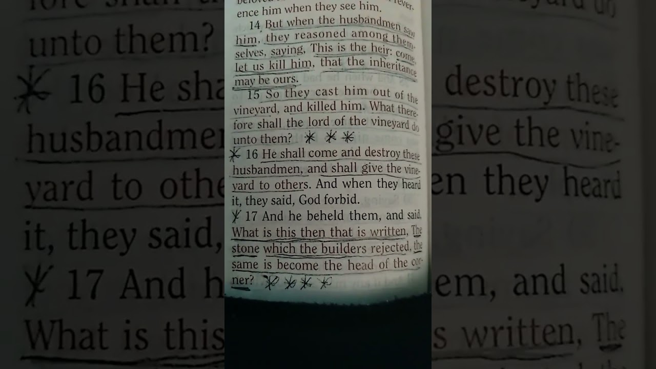 THIS IS THE HEIR:COME, LET US KILL HIM, that the Inheritance may be ...