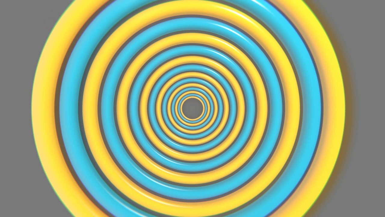 animated ring loop 2colr 1354 - YouTube