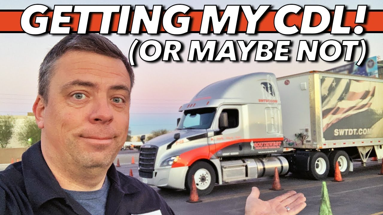 I'm Finally Taking My CDL Test! Will I Pass Or Fail? Behind The Scenes ...
