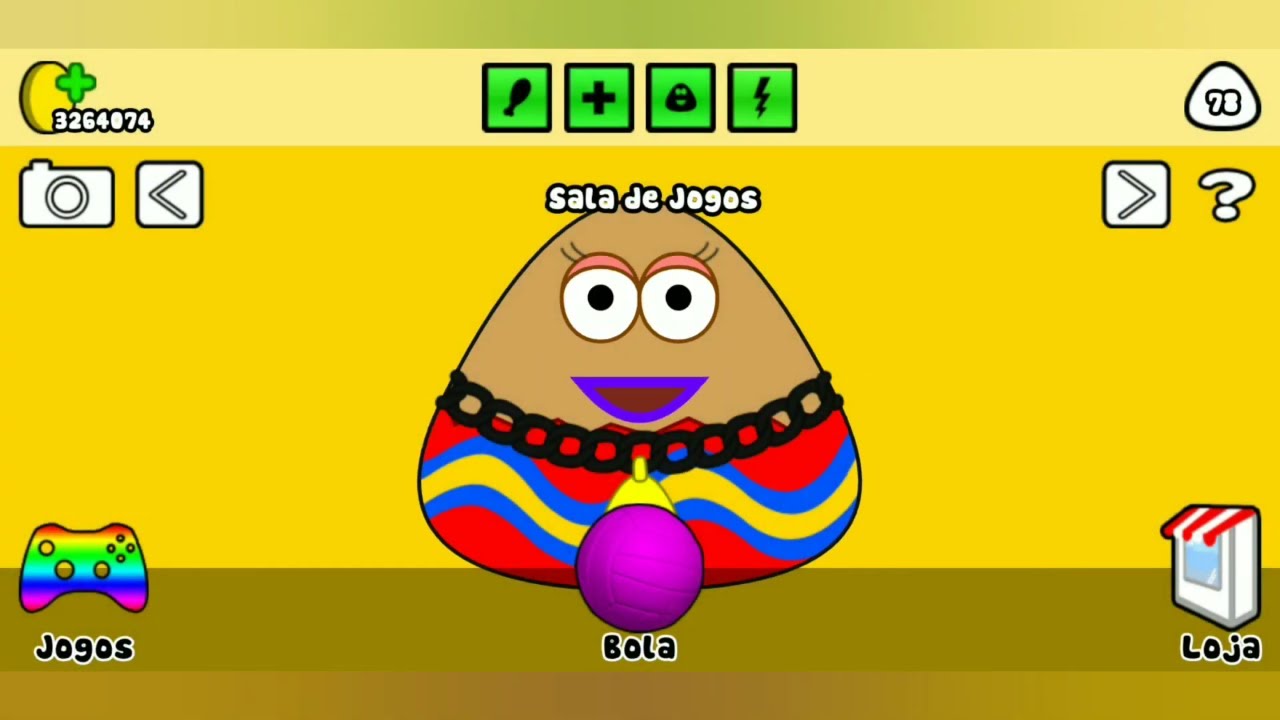 Pou Virtual Pet Alien Gameplay #55 - YouTube