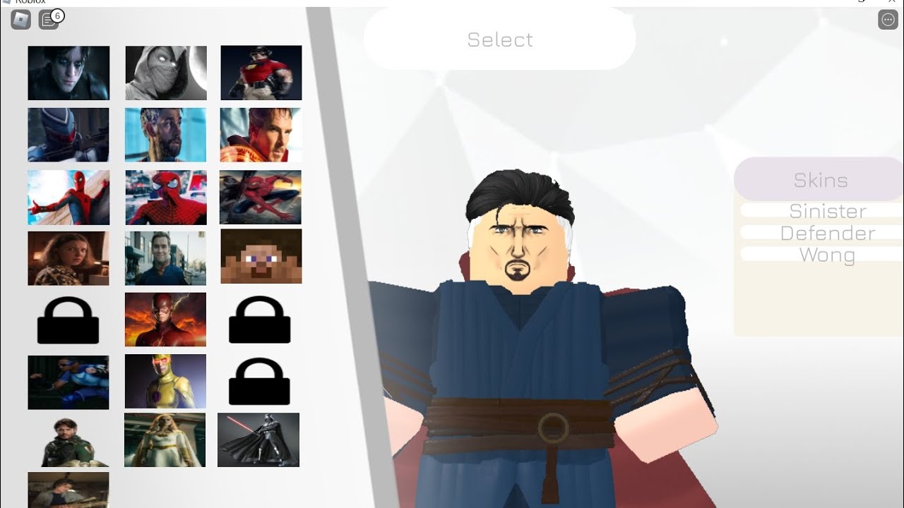 Showcasing Dr. Strange from Marvellous Playground (Marvel Roblox) - YouTube