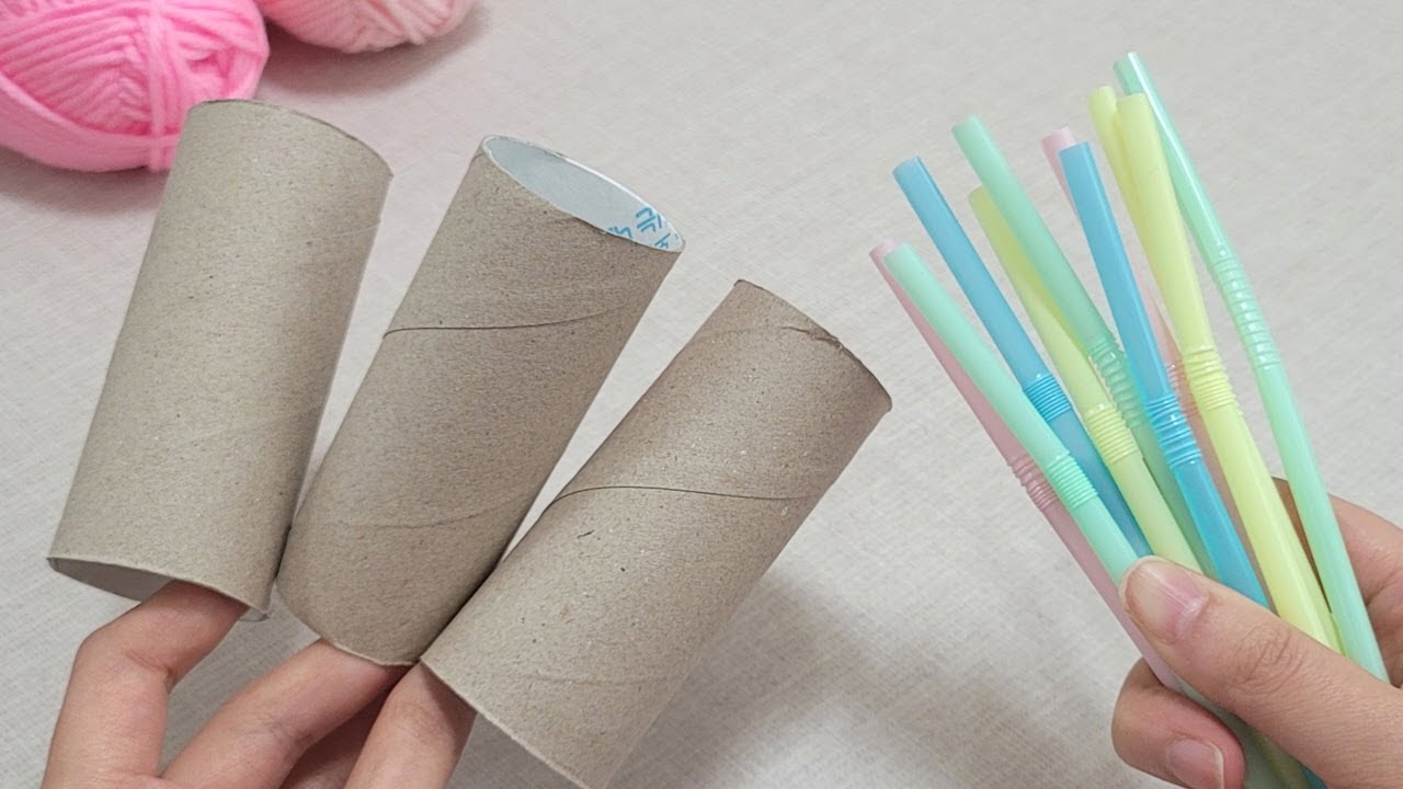 Everyone will ask how you do it! Super recycling idea with empty tissue ...