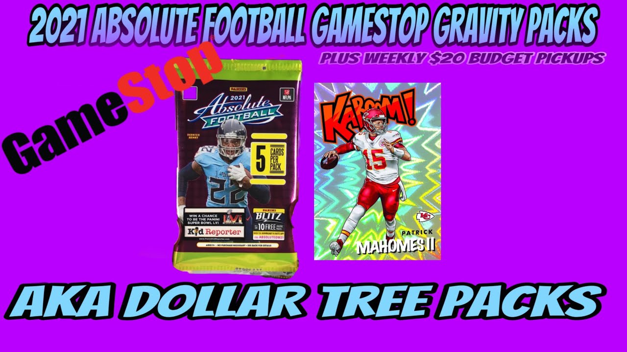 GameStop’s Absolute Football Gravity Packs (not as advertised!) - YouTube