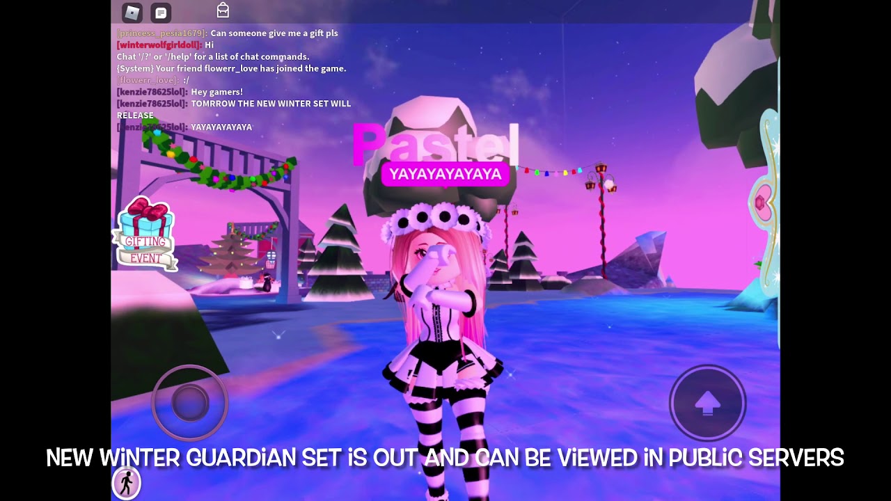 New winter Guardian Collection Set is Out in Royale High - YouTube