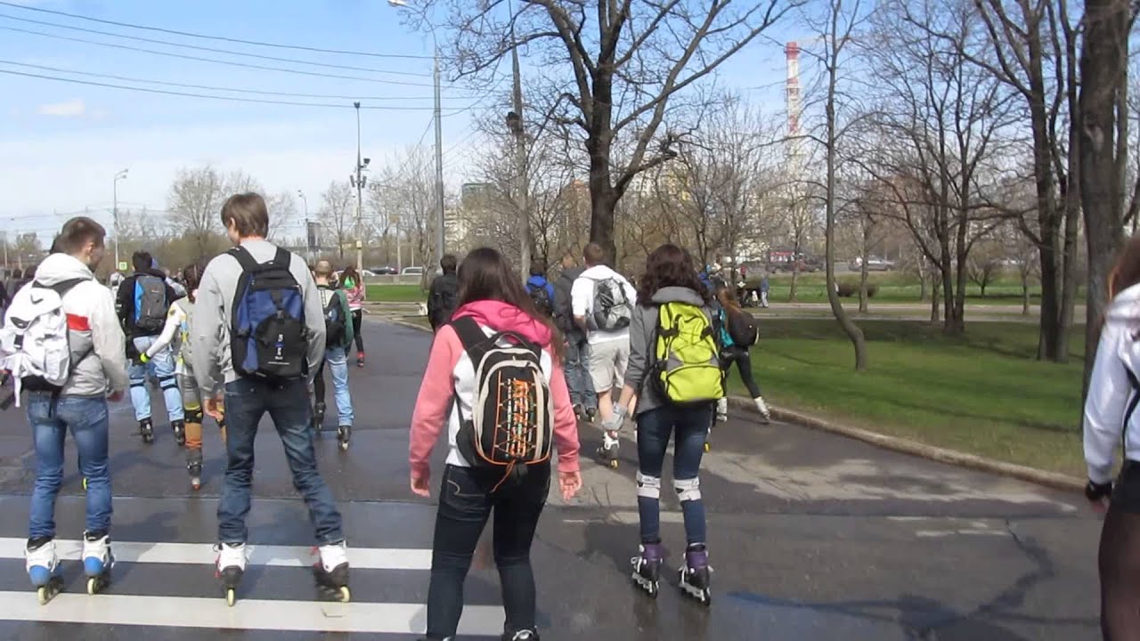 Открытие сезона Roller.Ru 01.05.2013 - Старт - YouTube